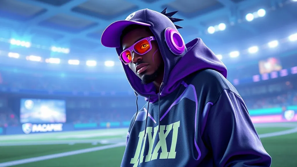 Jynxzi libera drops e cosméticos exclusivos em torneio do Rocket League