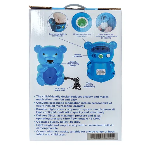 Mr. Blue Bear Pediatric Nebulizer Kit Kid-Friendly
