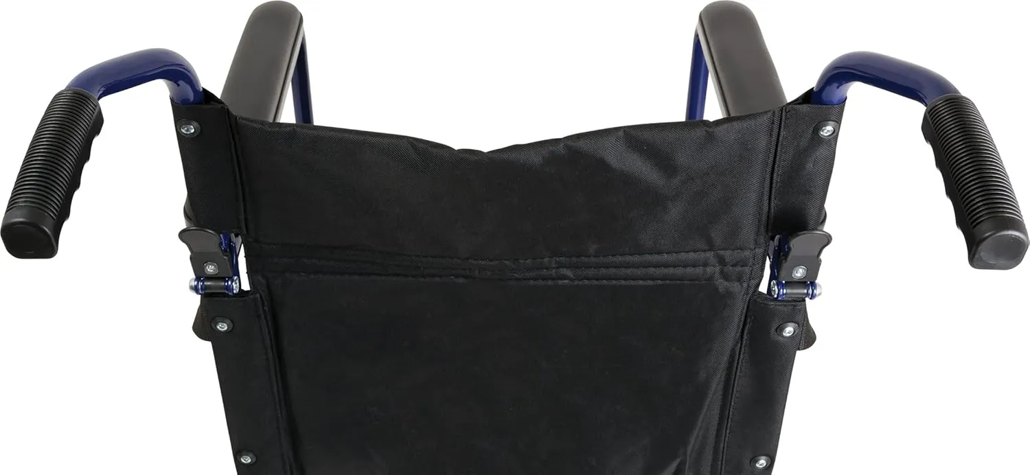 ProBasics Foldable Transport Chair | Lightweight & 19" Seat